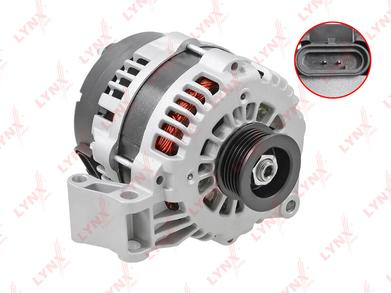 Генератор LYNXauto EA-1112. Для CHEVROLET Шевролет Captiva(Каптива) 3.2 06>, OPEL Опель Antara(Антара) 3.2 07>