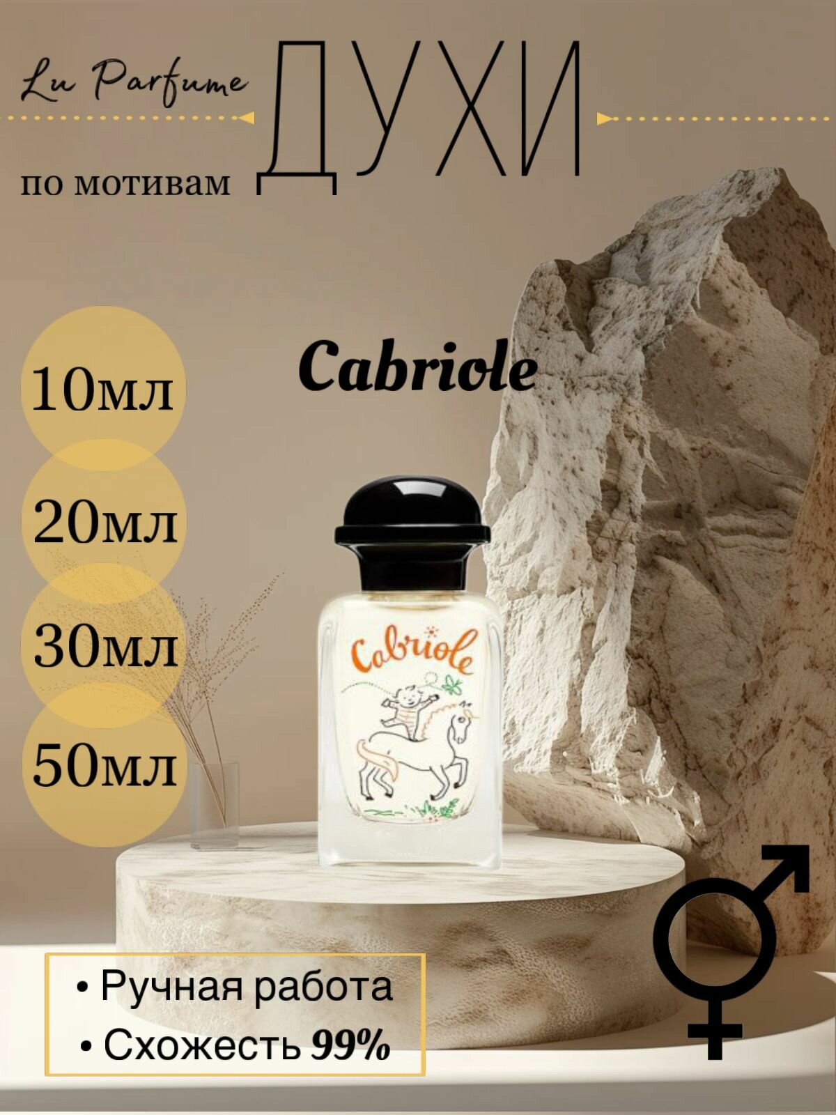 Духи по мотивам Cabriole для мужчин и женщин