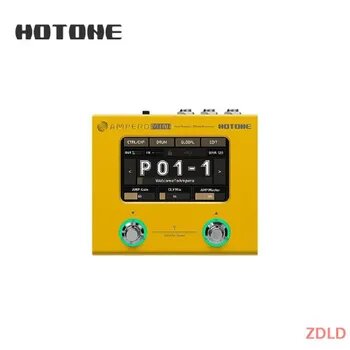 Hotone Ampero Mini Yellow Электрогитара Бас-усилитель Моделирование ИК-кабинетов Стерео