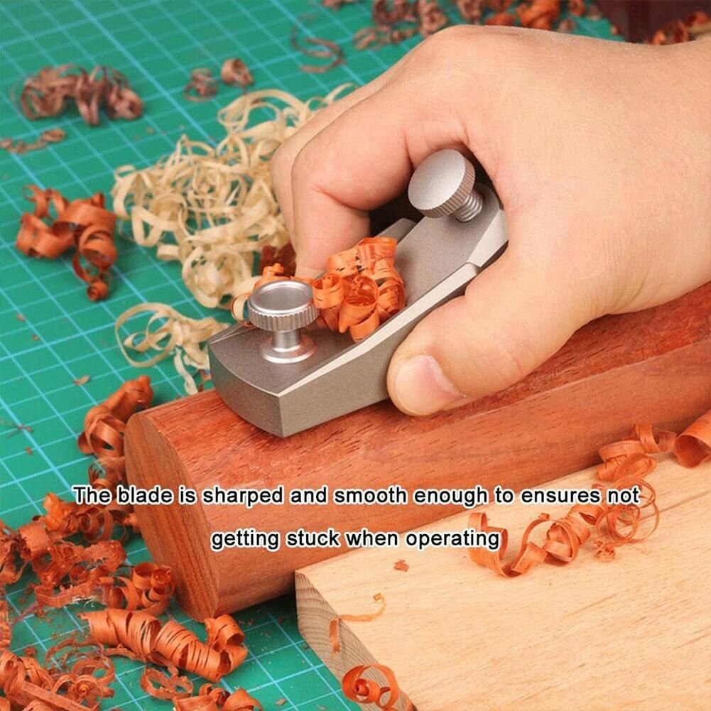 Мини-деревообрабатывающий ручной рубанок, рубанок из алюминиевого сплава для ремонта дерева