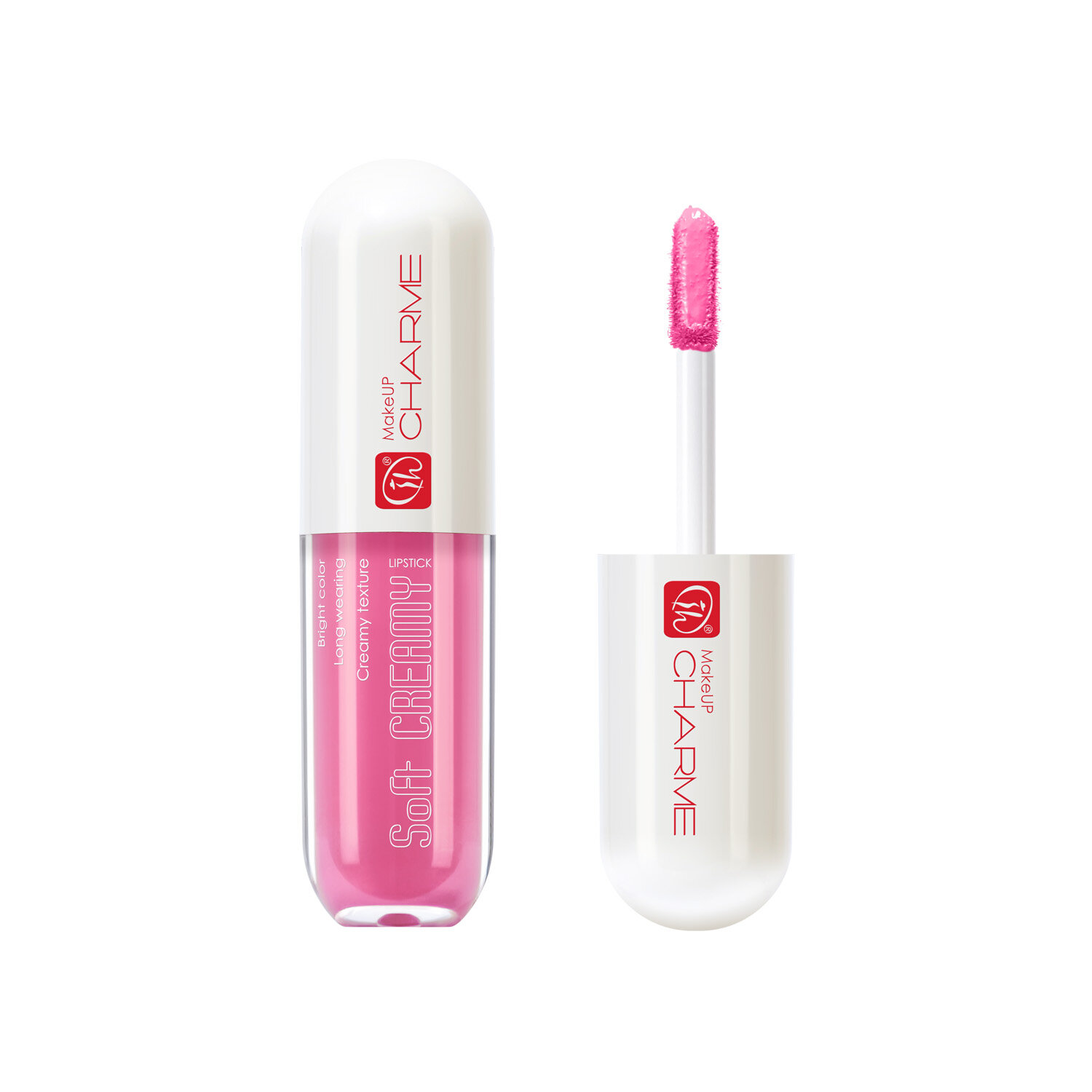 CHARME Увлажняющая кремовая губная помада "Soft Creamy" 207 Вересково-фиолетовый