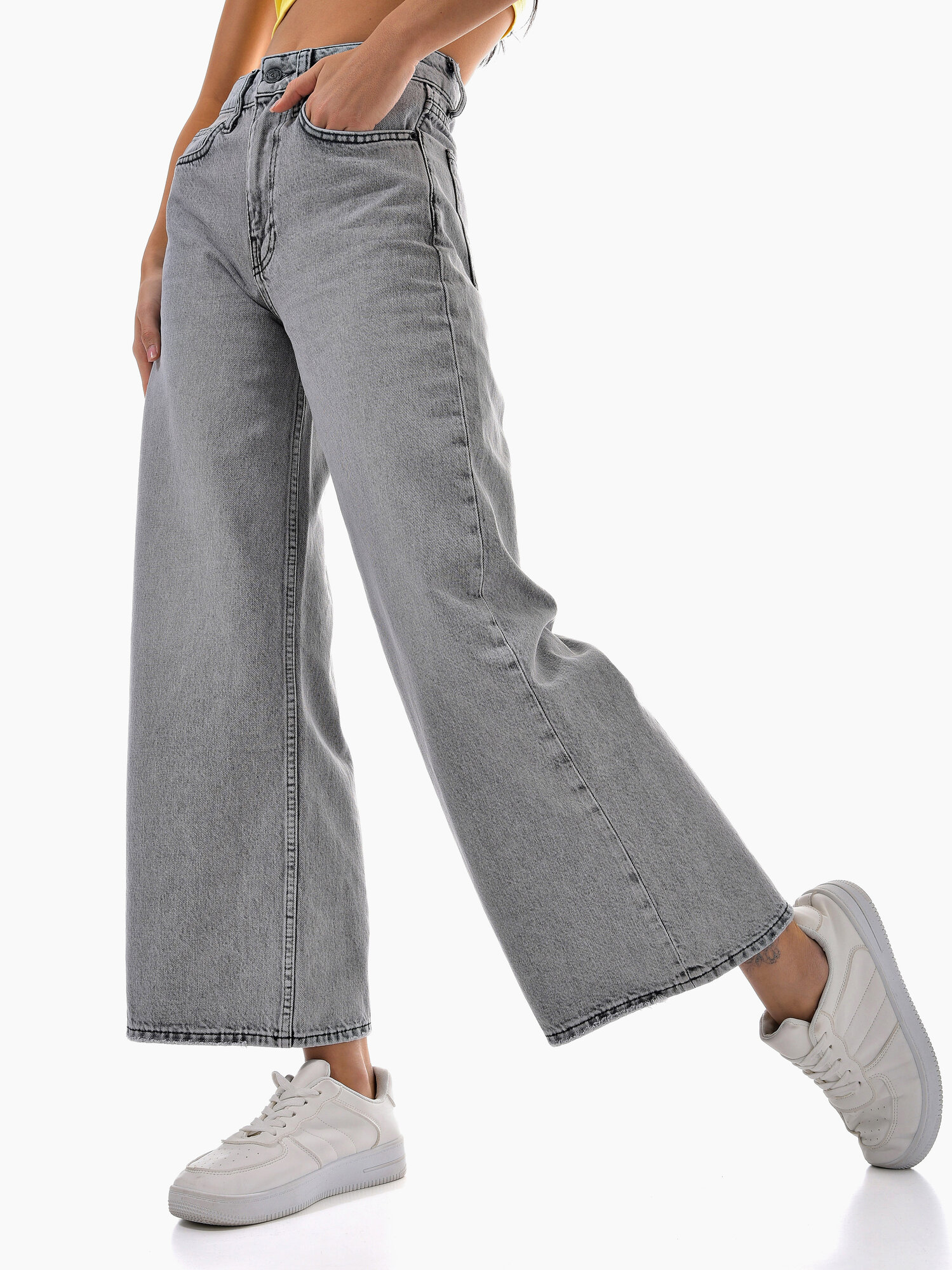 Джинсы кюлоты Джинсы женские широкий крой - Кюлоты 