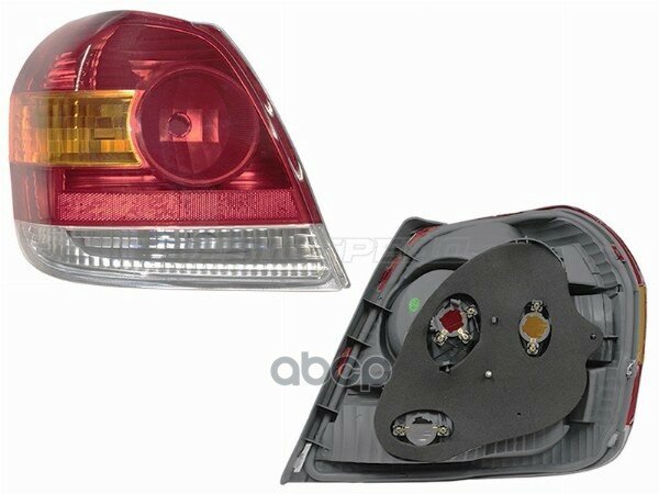 Фонарь задний Toyota Echo 02-05 / Platz 02-05 (Слева) Sat арт. ST-212-19G2L