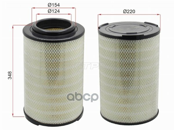 Фильтр воздушный Hino 500 04- / Ranger 01-17 Sat арт. ST-S1780-13360 - высокое качество товара по низкой цене