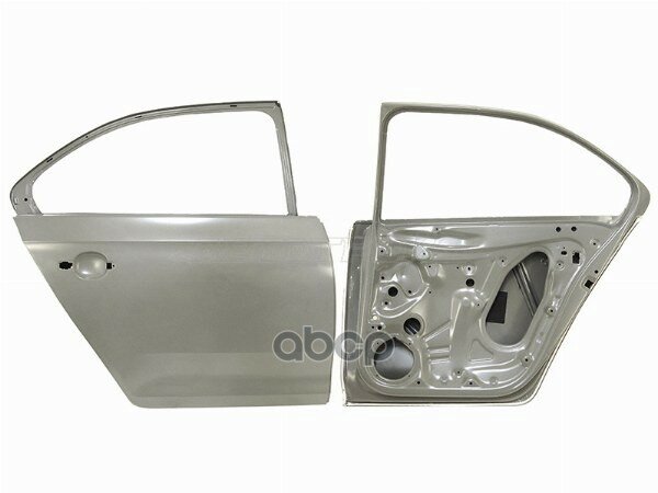 Дверь задняя Skoda Rapid 12-20 / Volkswagen Polo 20-22 (Справа) Sat арт. ST-SDR1-041-1