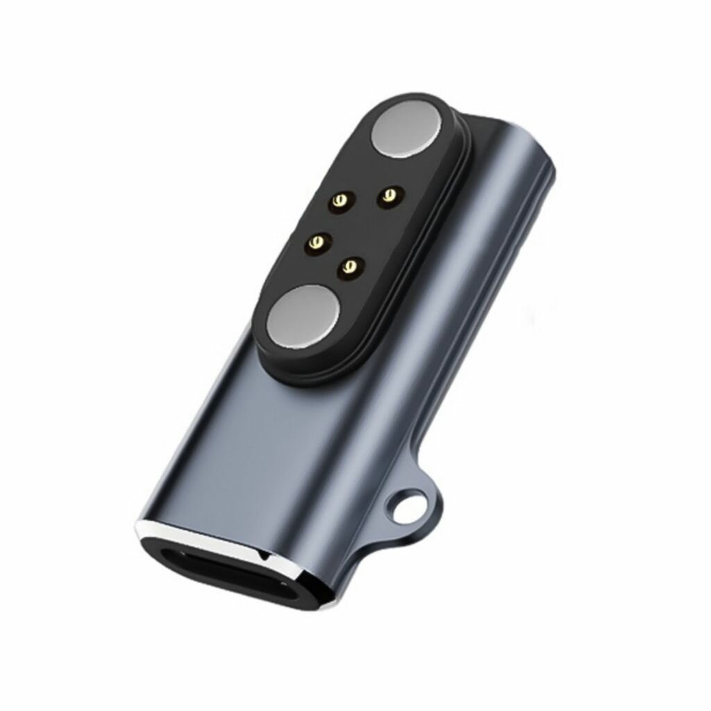 Микронаушник, Гарнитура для костной проводимости типа C с четырехконтактным магнитным адаптером трапециевидной формы