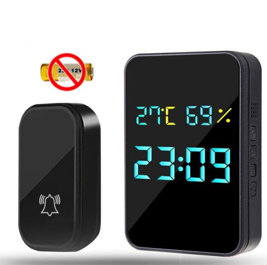 Беспроводной кинетический звонок ArmaControl AS-N1-Black (Работает без батареек)