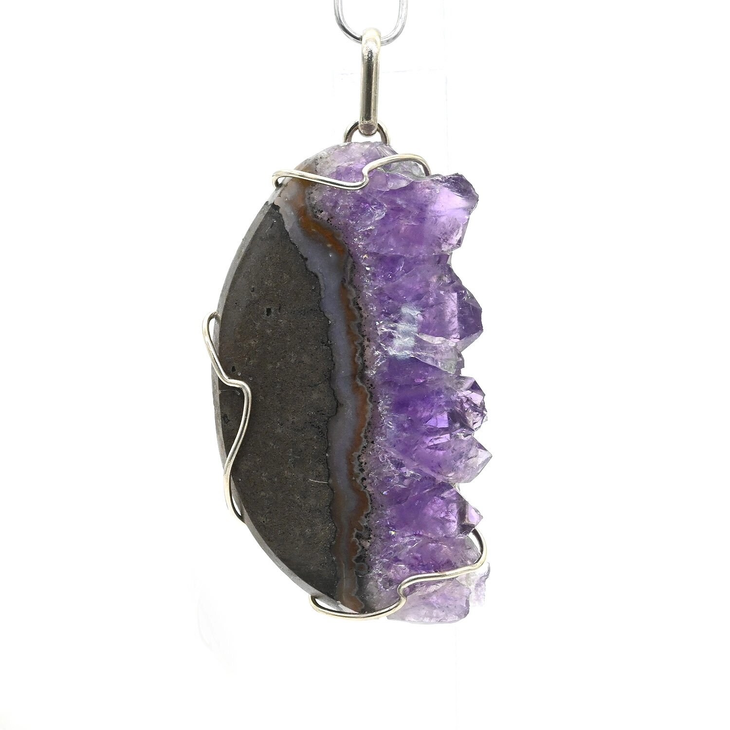 Подвеска, аметист