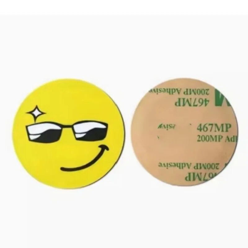 RFID-метка CUID Smart Chip Tag 1k S50 Лимонно-желтый