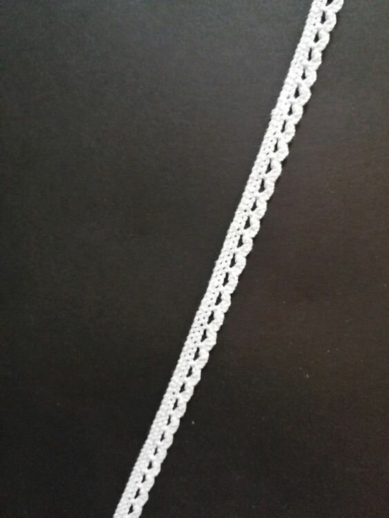 Кружево Mauri Angelo (Италия) 100% хлопок, 3 метра/шир.10мм