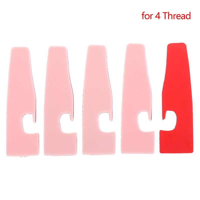 Пластиковые прижимные лапки для оверлока 5 шт. A