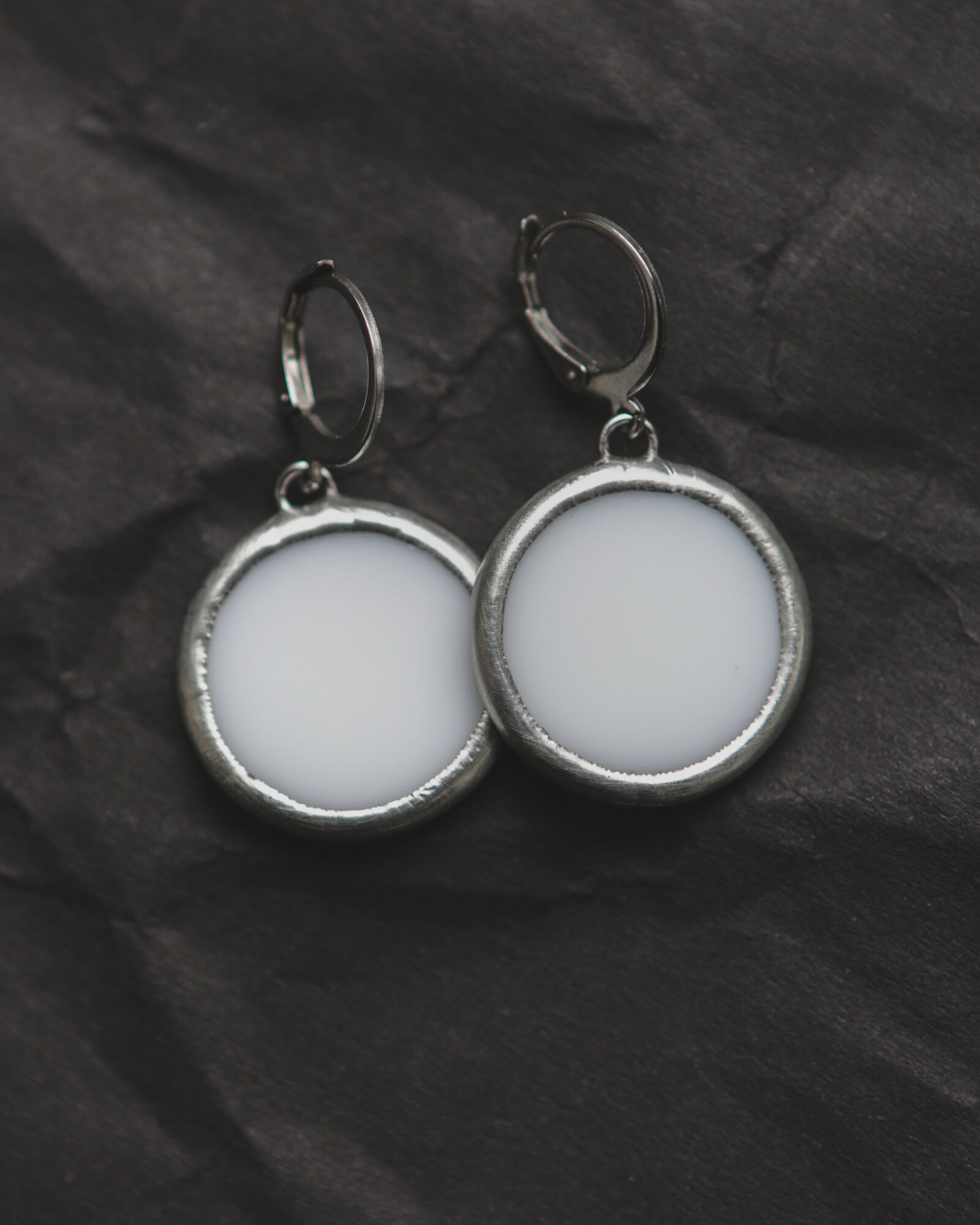 Серьги, стекло