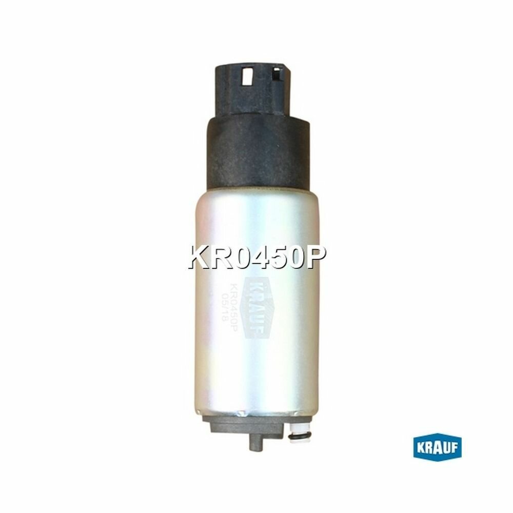 Бензонасос Krauf KR0450P, для Opel Astra H, электрический, металл, пластик, серый металлик