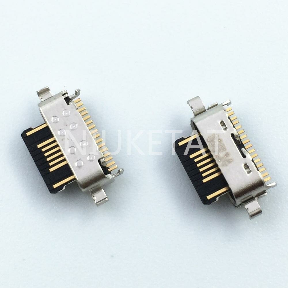 10-20 шт. разъем Micro USB 5Pin Jack, разъем для передачи данных и зарядки, гибкий кабель для Motorola Moto G7 Power G7