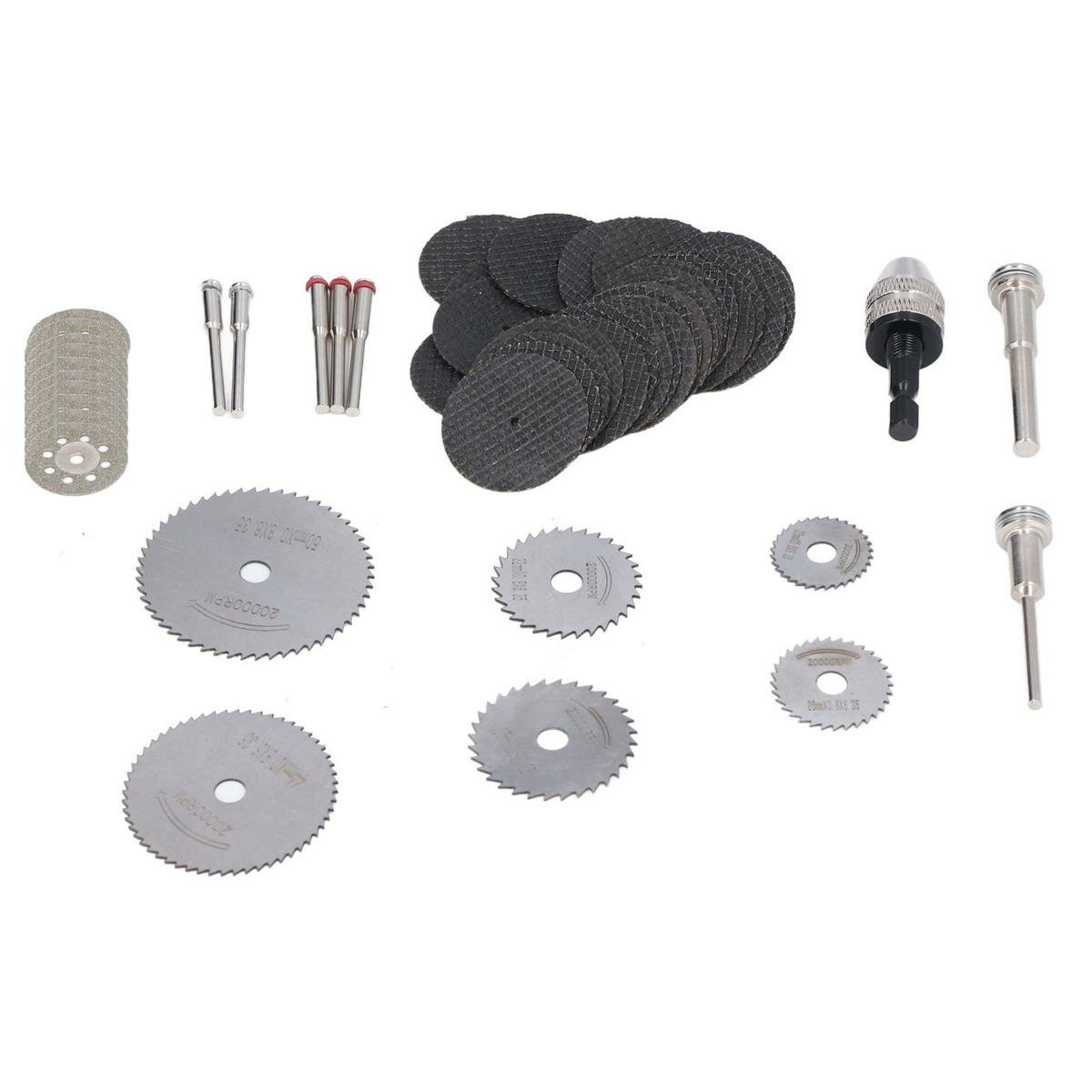 Пильный диск, отрезной круг 60 шт, широкая совместимость с Dremel для пластика