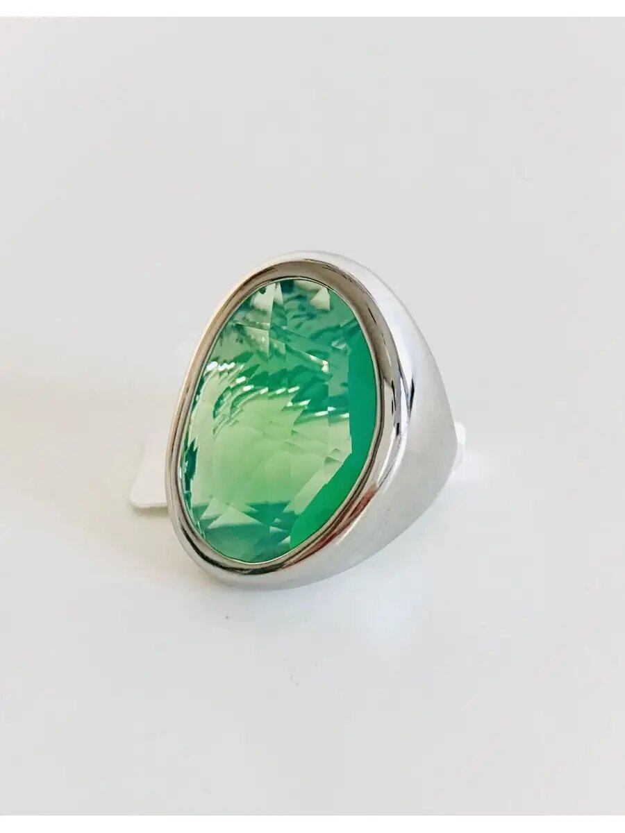 Кольцо, кристалл, циркон