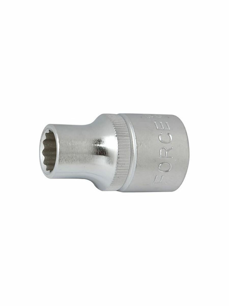 Головка торцевая короткая двенадцатигранная 1/2" 28 мм, FORCE 54928