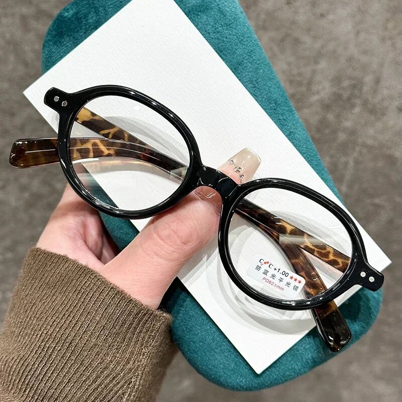 Очки для чтения DIXSG +300, оправа leopard