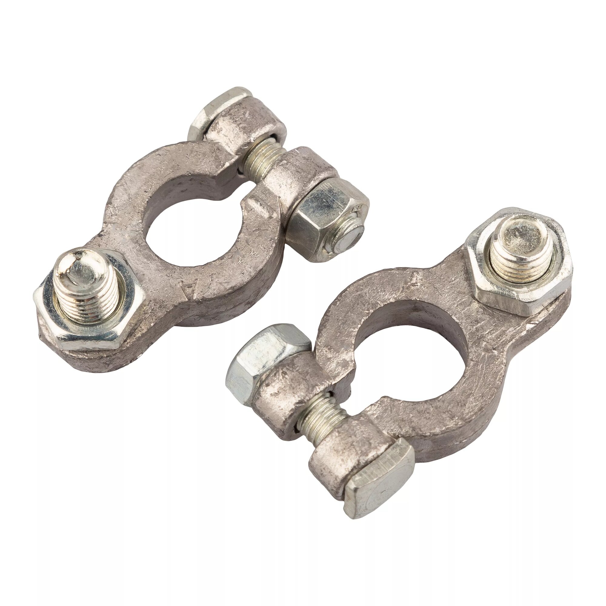 Клемма АКБ WB50 свинцовый сплав (под болт М10 с гайкой) 2шт