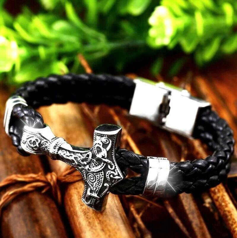 Плетеный браслет, металл