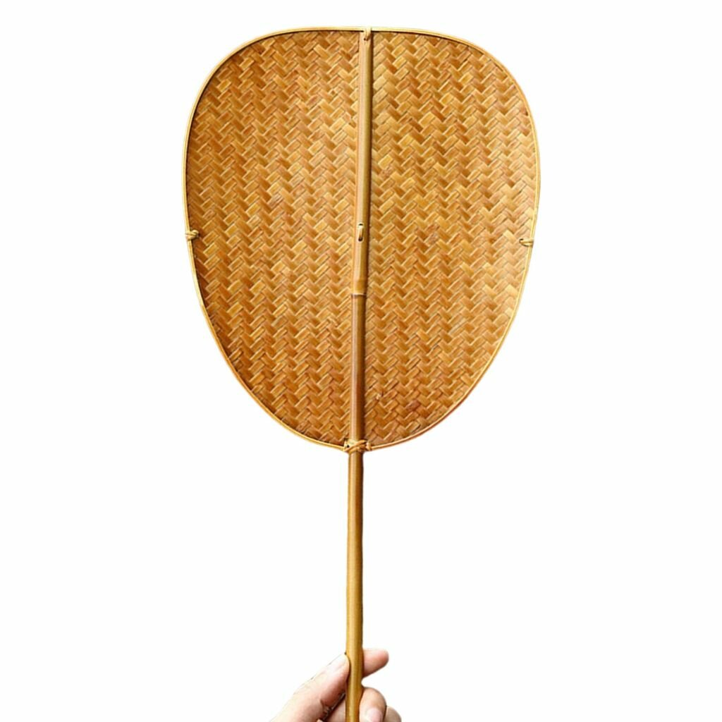 Ручные куки бамбуки сплетен вентилятор легкий охлаждение для летних веслей и свадебных вечеринок подарки домашние декоры подарок