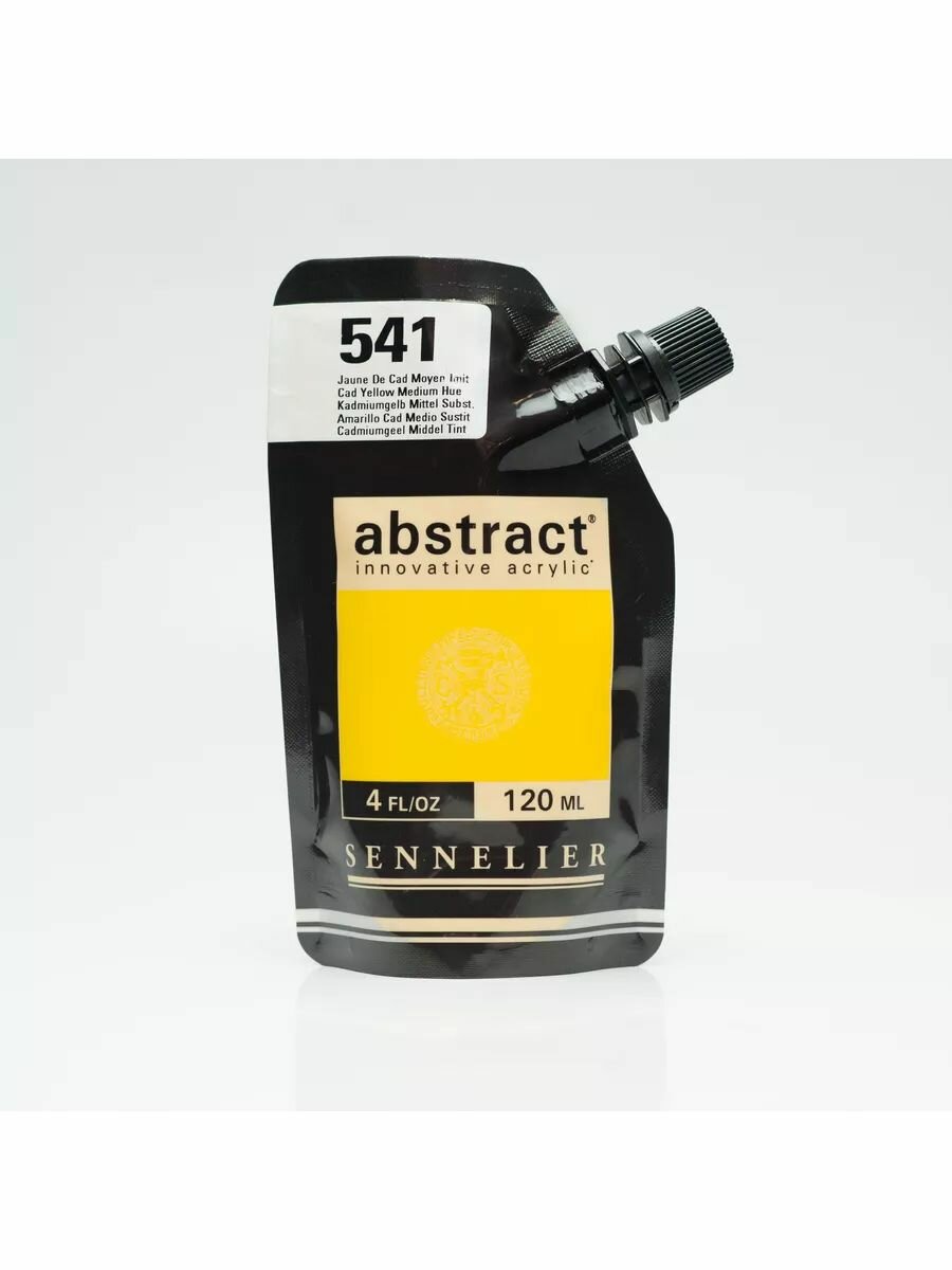 Краска акриловая Sennelier Abstract, 120 мл, кадмий желтый средний (а)