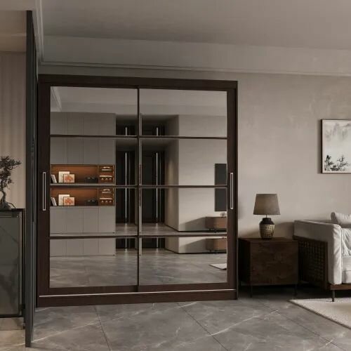 Шкаф-купе Гранд 1 2,0 Зеркало 2шт Венге