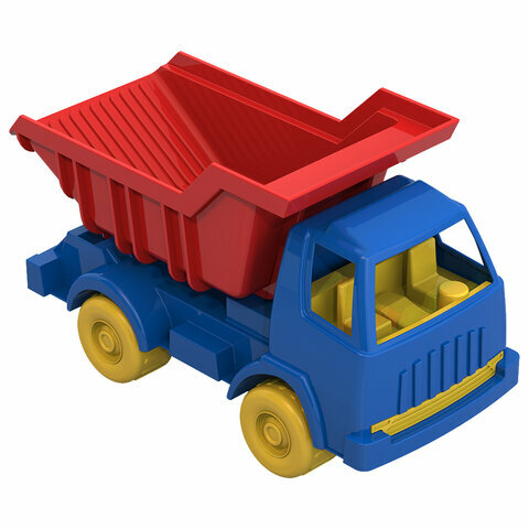 3 шт. Машина игрушечная грузовик "Кроха", пластиковая, 19x10x8 см, нордпласт, 16
