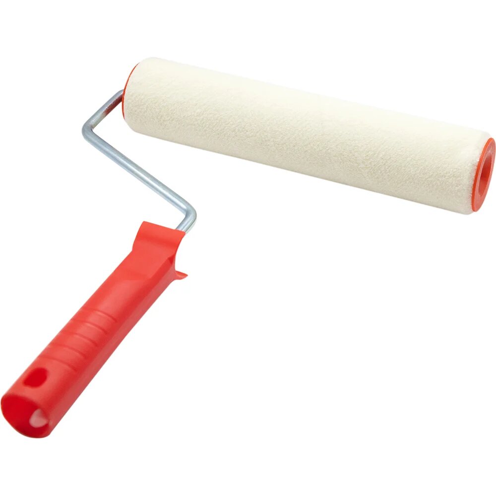 Валик с ручкой DeltaRoll велюровый ворс 4 мм, 250x48 мм RH12250