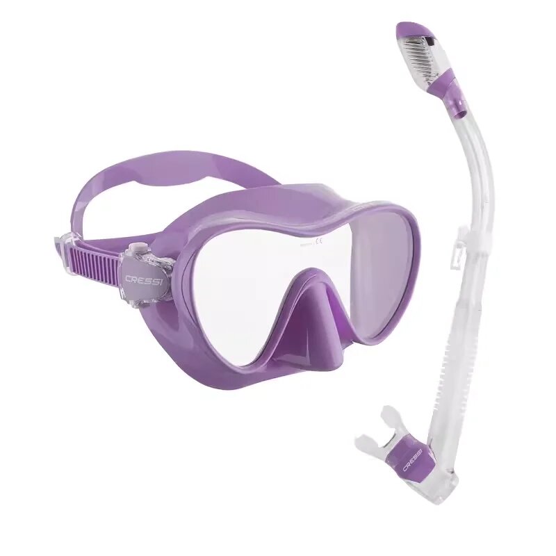 Cressi F1 детская маска для дайвинга Сиреневый, Lilac