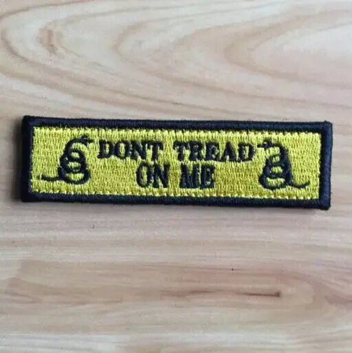 Нашивки с вышивкой "Don't Tread on Me" 9