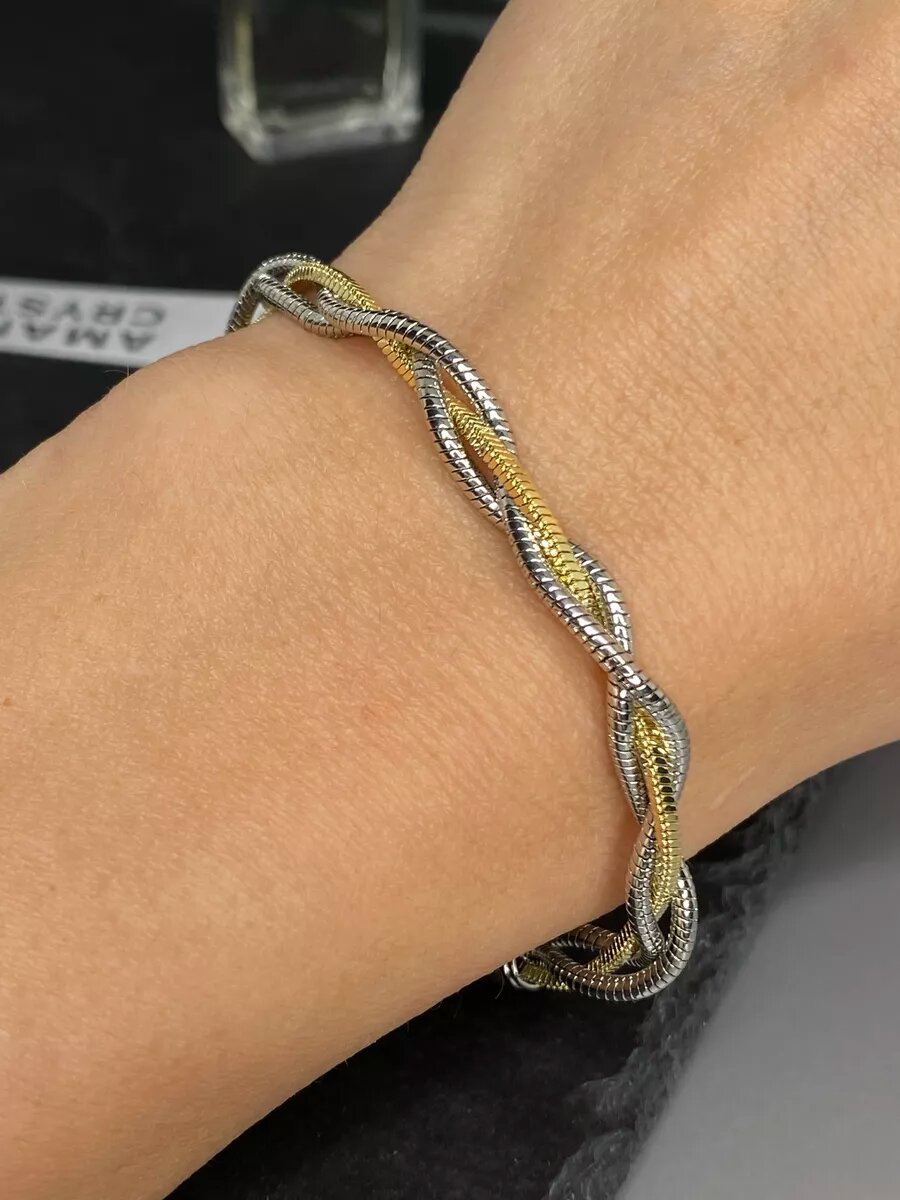 Плетеный браслет