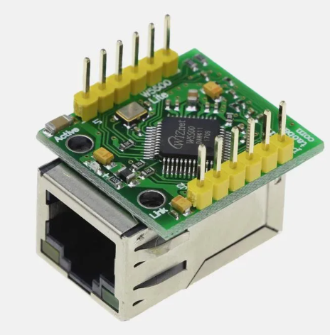 Модуль ethernet-связи на микросхеме W5500, Ethernet-модуль 3.3В 80МГц — фото 1