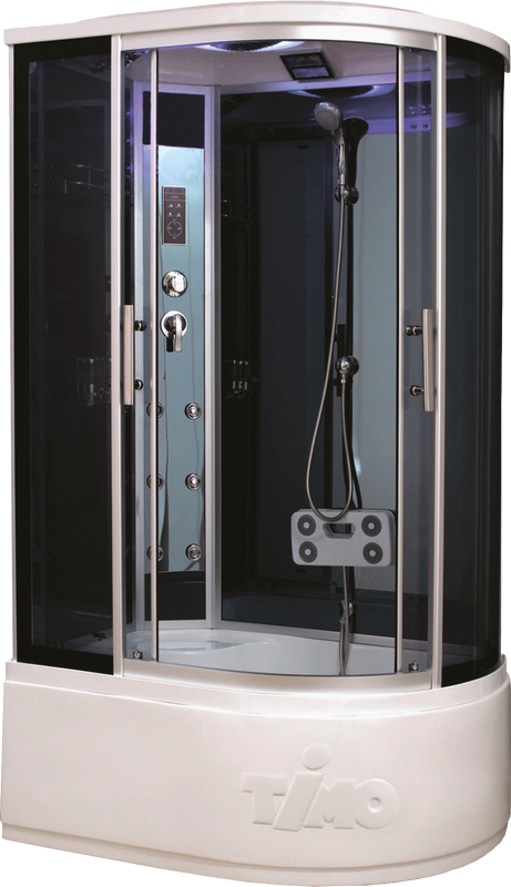 Душевая кабина Timo Standart T-1120L с высоким поддоном, с сиденьем