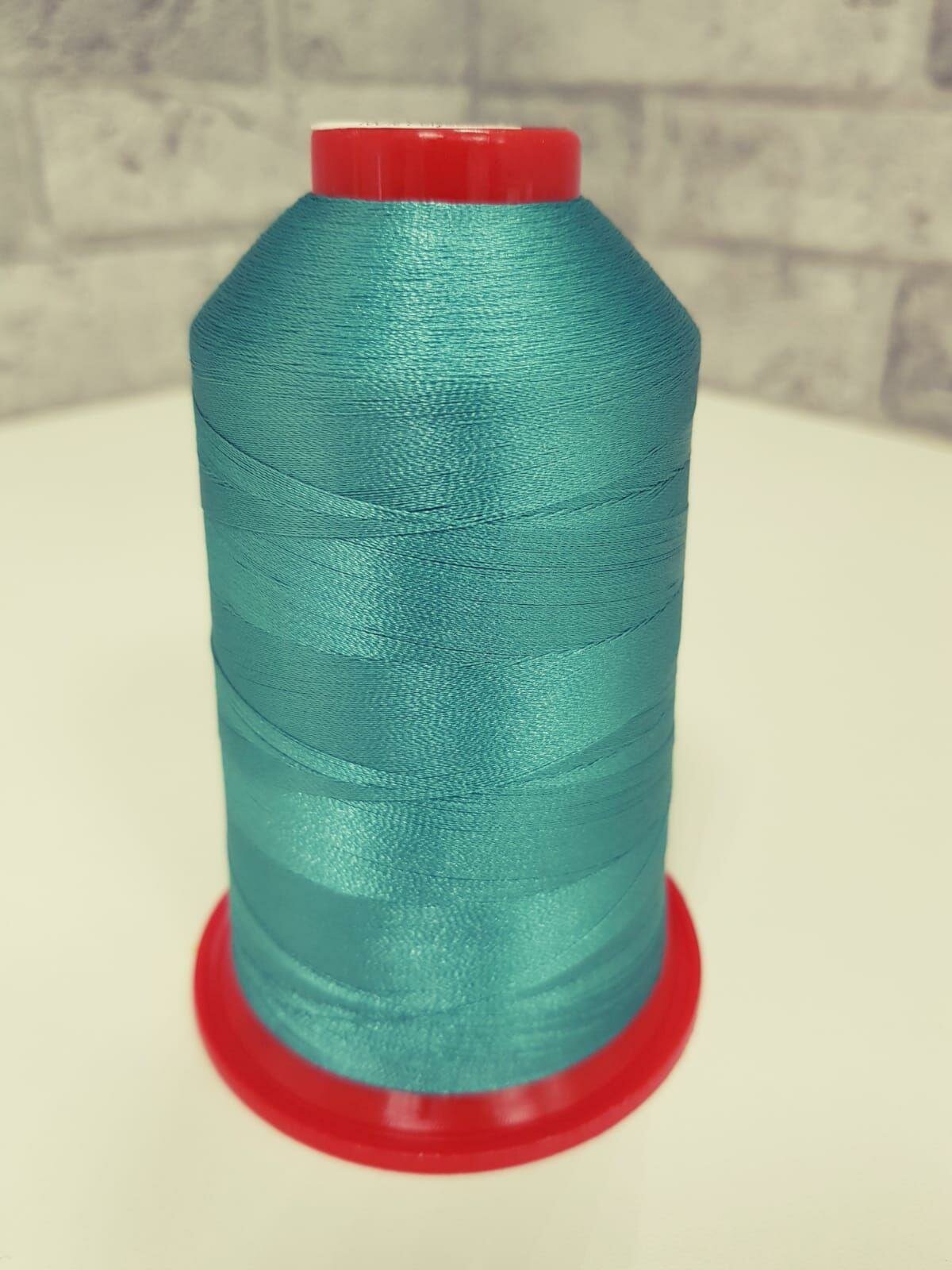 Нитки вышивальные Euron Р-130 №130 5000м, полиэстер, Цвет-1234 бирюзовый