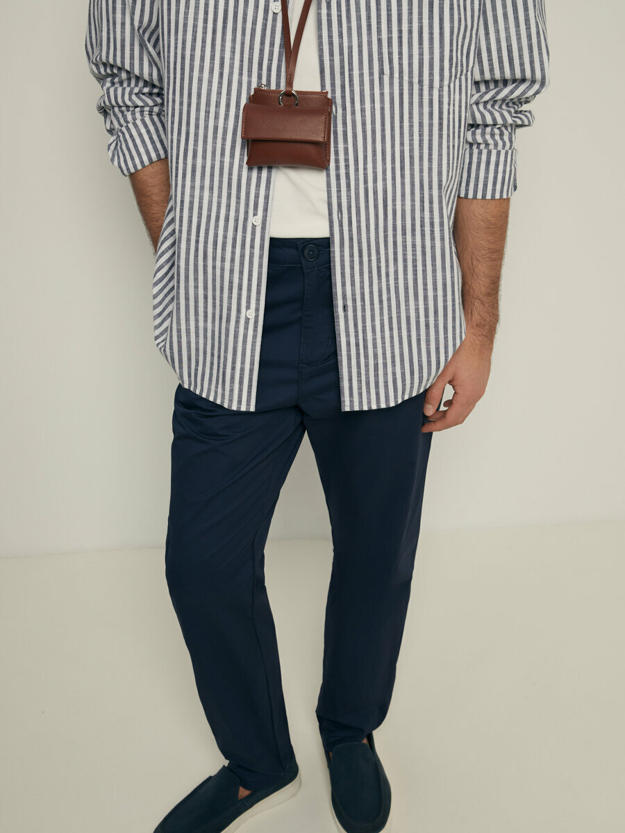 Брюки классические зауженные