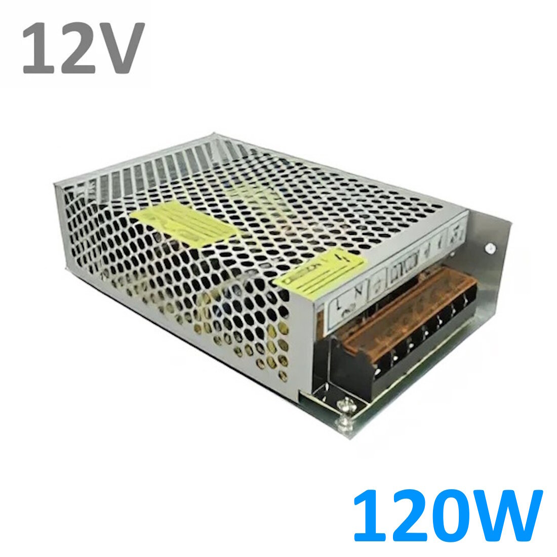 Блок питания для LED ленты 12V 120Вт 163х98х43 IP20 Ecola Classic