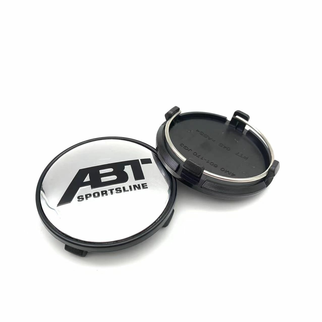 Колпачки заглушки на литые диски VOLKSWAGEN AUDI ABT 61/56/9.3 мм, комплект 4 шт.