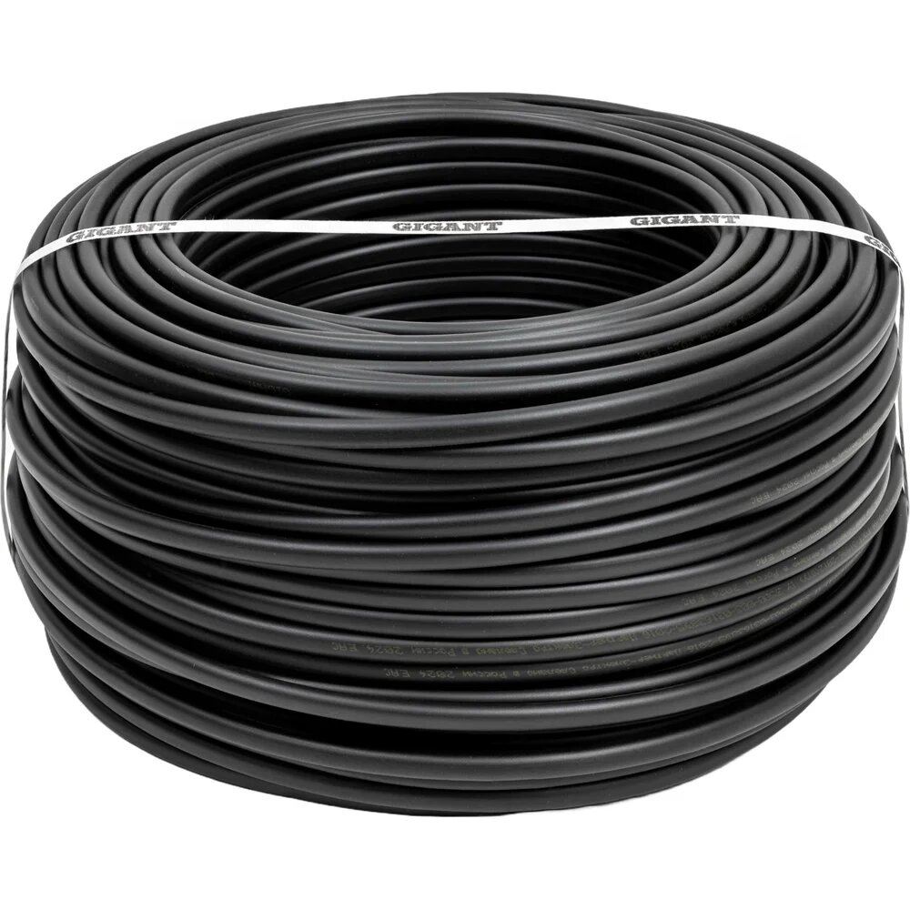 Кабель Gigant ВВГ-Пнг А LS 2x1,5 мм2, длина 100м ГОСТ GCAB-03, из медной