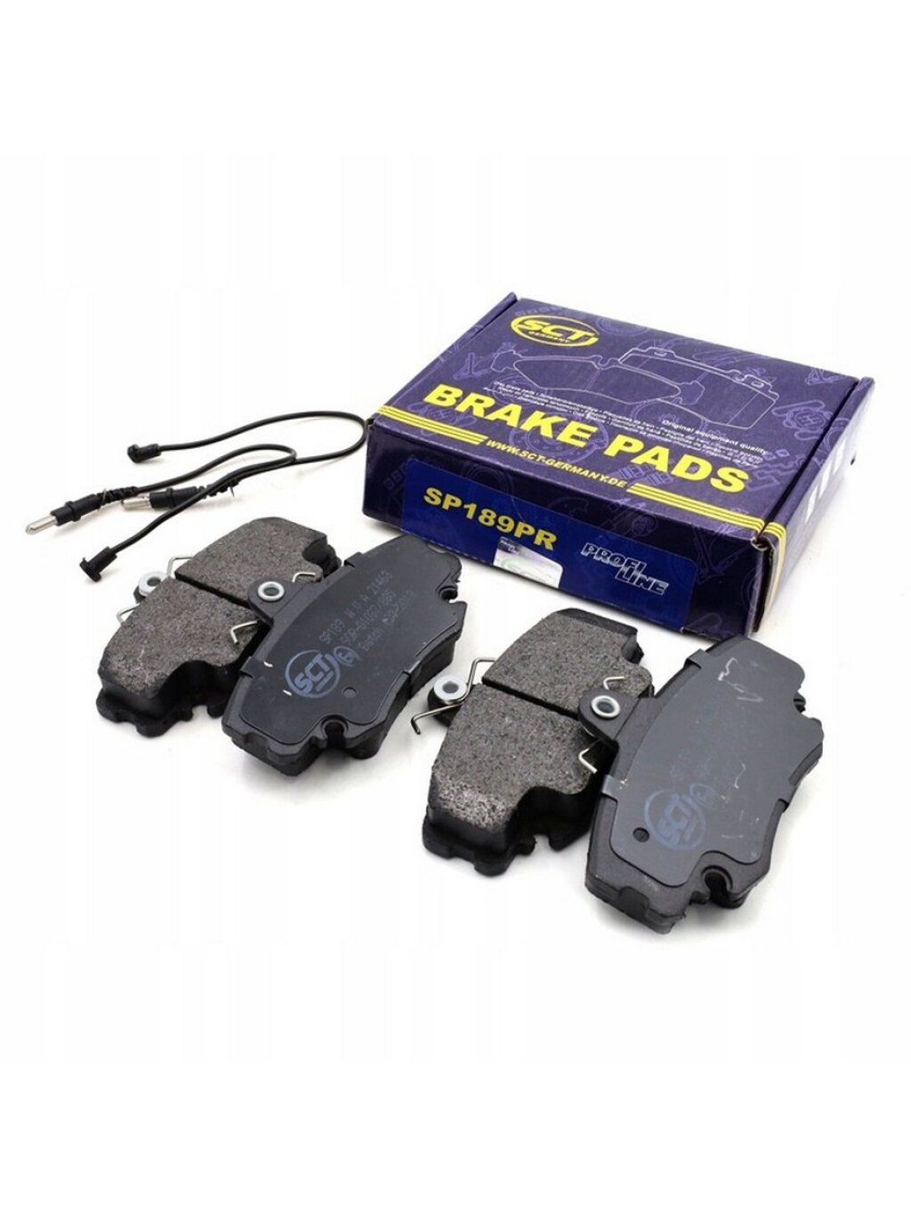 Колодки дисковые SCT Germany SP189PR