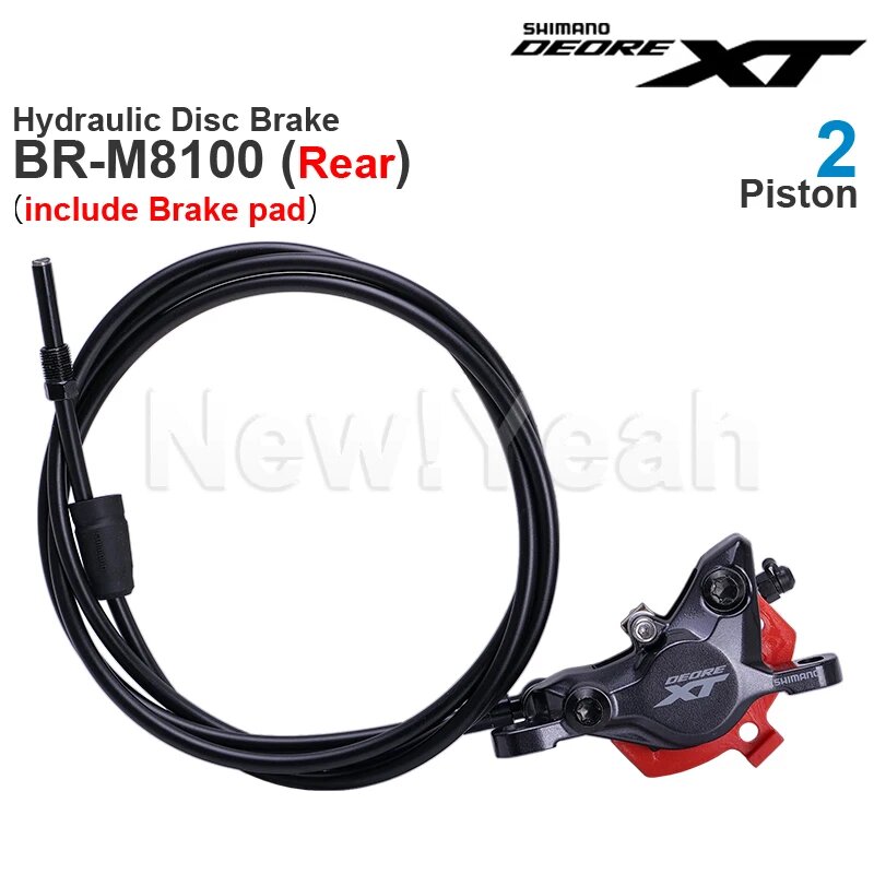 Shimano Deore XT BR-M8100 Тормоз задний, черный