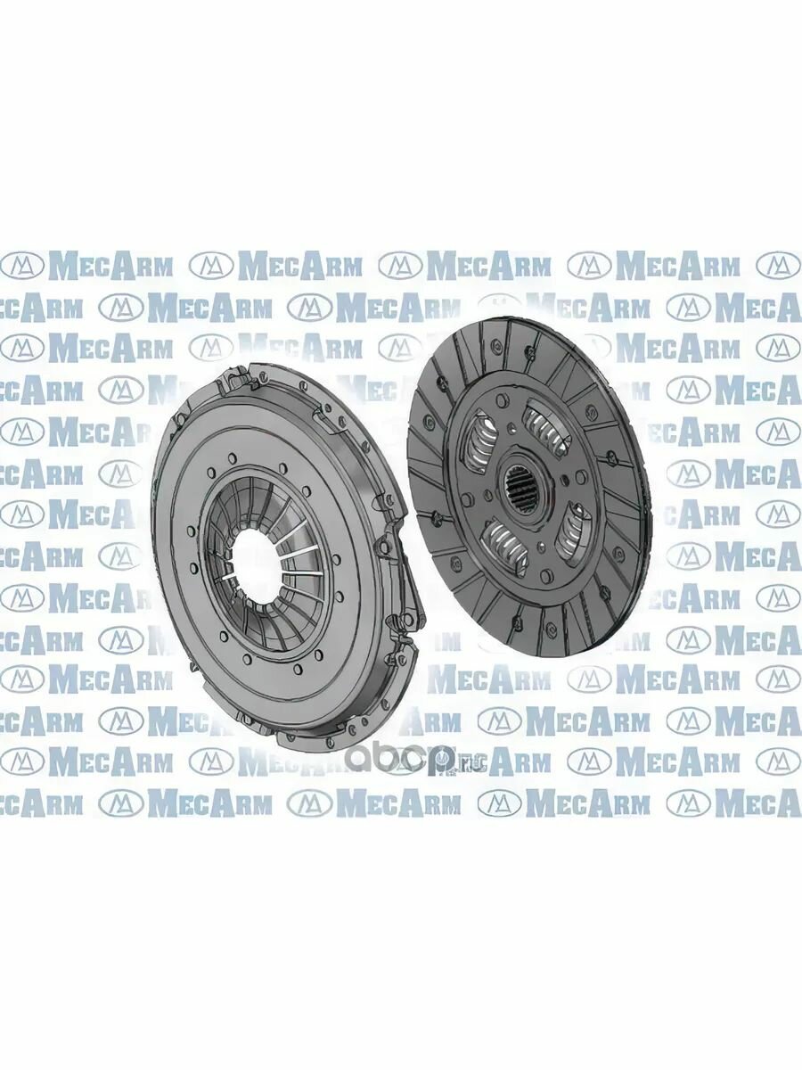 Комплект сцепления без выж. 220 mm