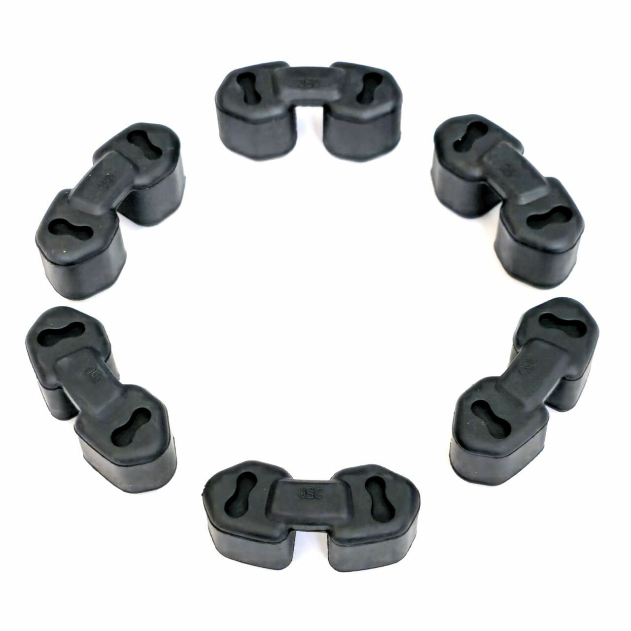 Комплект резиновых демпферов для композитных шкивов Denso 6 штук