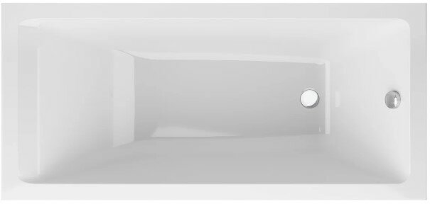 Акриловая ванна AM.PM Gem W93A-150-070W-A без опоры 150x70 см, пристенная, белая