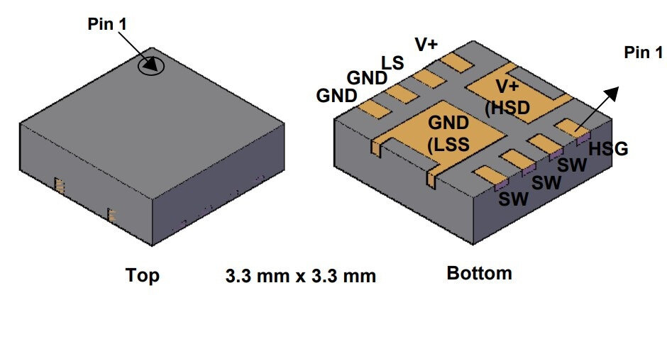 Микросхема FDPC8013S N-Channel MOSFET 30V 10A/22A PQFN3.3X3.3 13CF/15CF