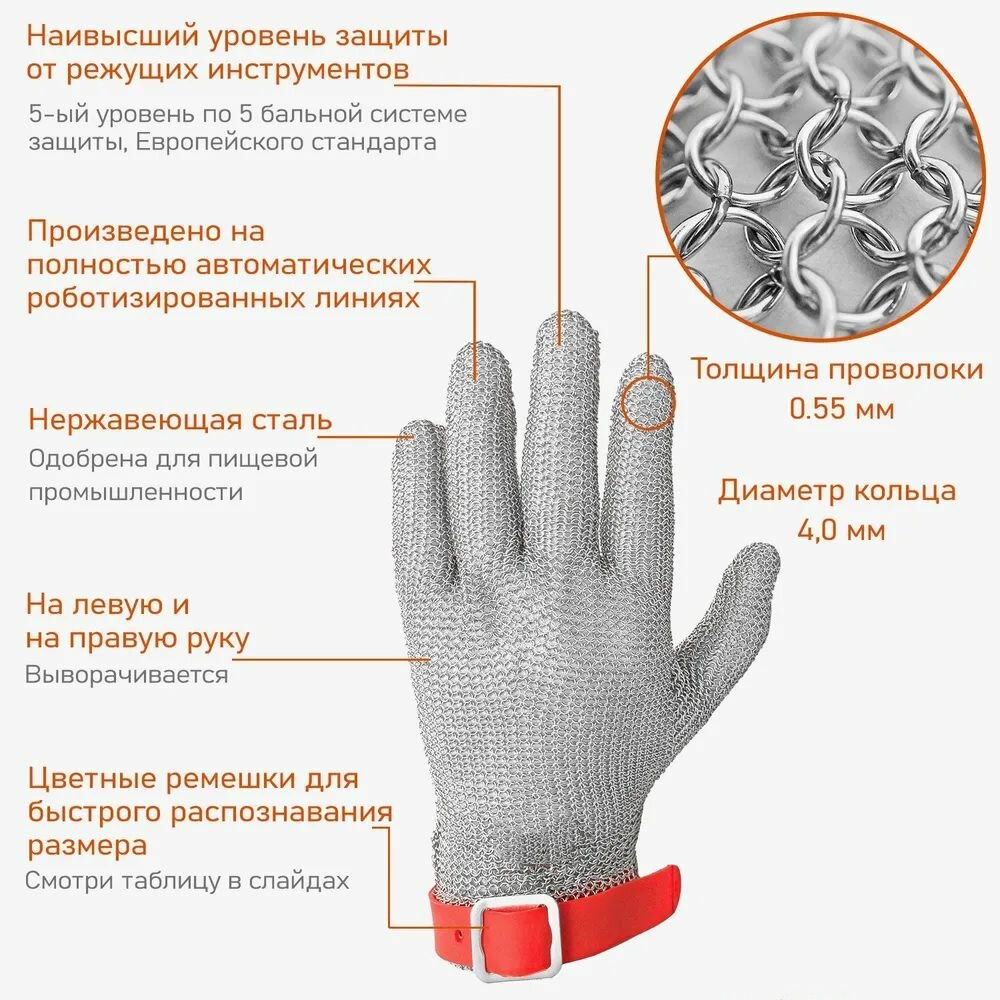 Устойчивая к разрезанию перчатка