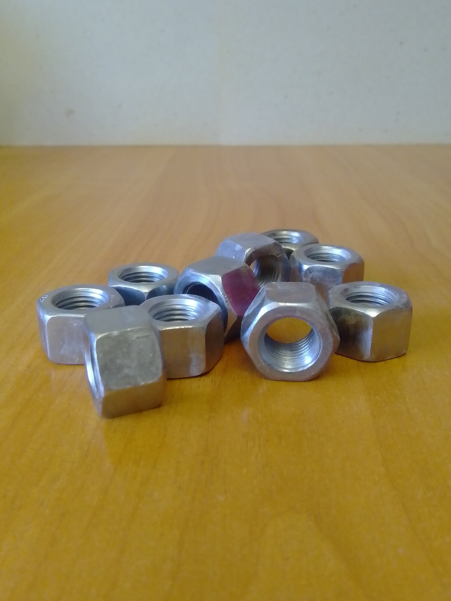 Гайка М14х1.5 стремянки рессор для автомобилей УАЗ. Комплект 10 штук. кммз 250690-п29