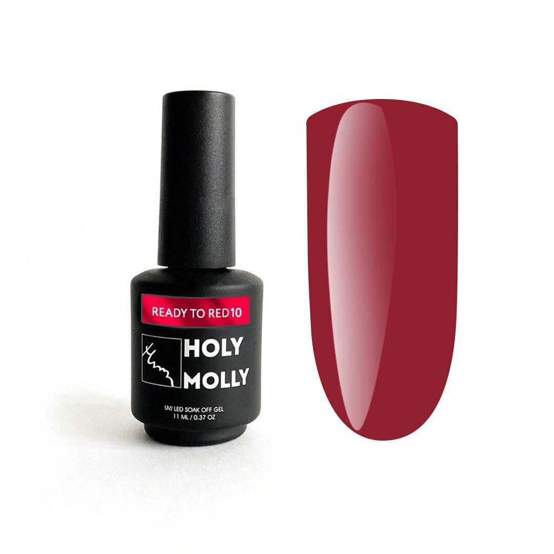 Гель - лак Holy Molly Ready to Red №10 11ml