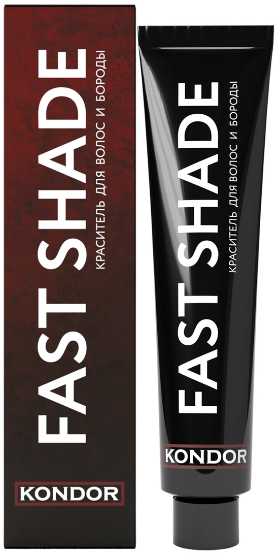 KONDOR - "Fast shade" Краситель для волос и бороды, тон 6 - русый, 60 мл