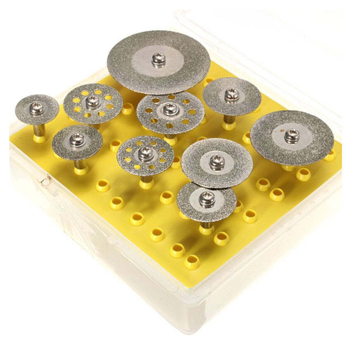 Набор из 10 алмазных отрезных дисков для Dremel